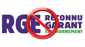 Retrait de la qualification RGE : que faire